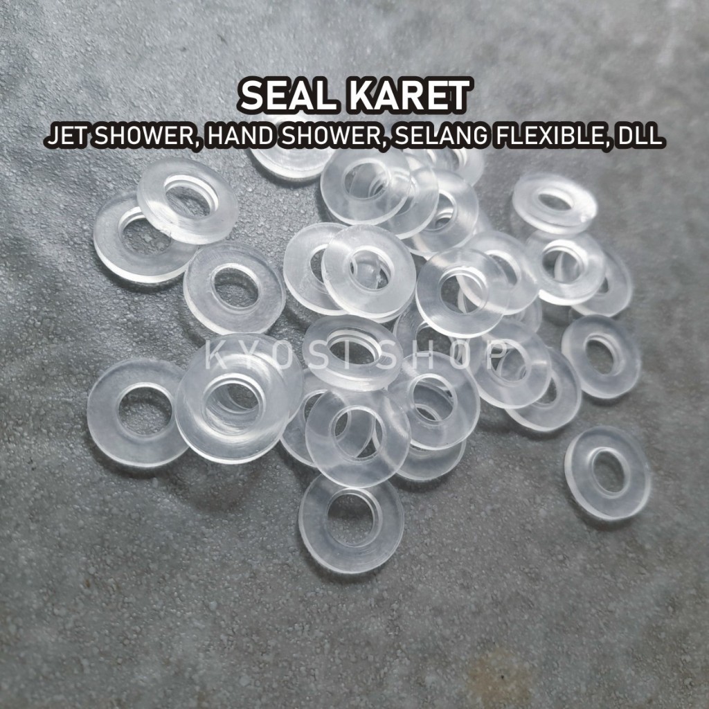 Jual Seal Karet Shower 1/2 inch / O Ring Selang Shower Mandi Jet Shower ...
