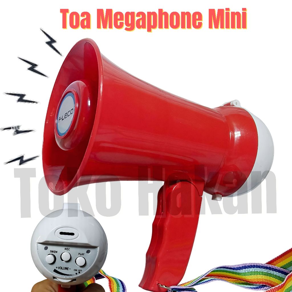 Jual Toa Megaphone Fleco HW-1R Mini / Pengeras Suara Toa Fleco Hw 1R ...