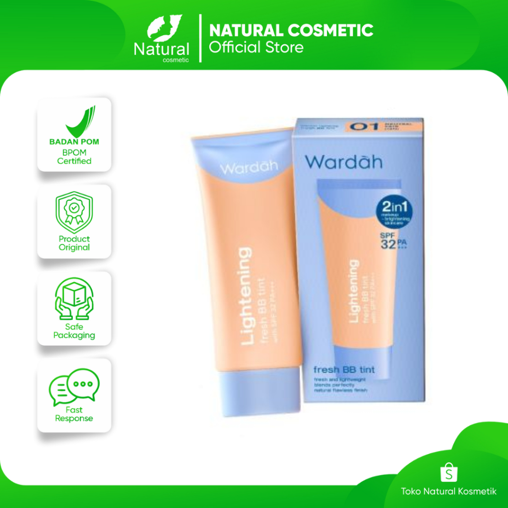 Jual Wardah Lightening Fresh BB Tint SPF 32 PA+++ 15 ml | Shopee Indonesia