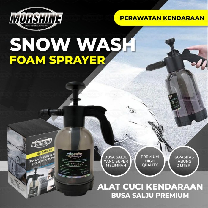 Jual Morshine Alat Semprot Foam Sprayer Salju Snow Wash Cuci Mobil ...