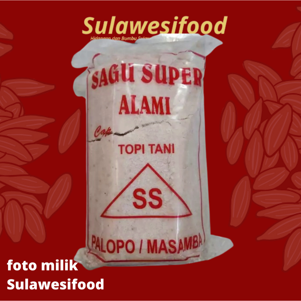 Jual Sagu basah masamba palopo sulawesi asli sagu rumbia kapurung ...