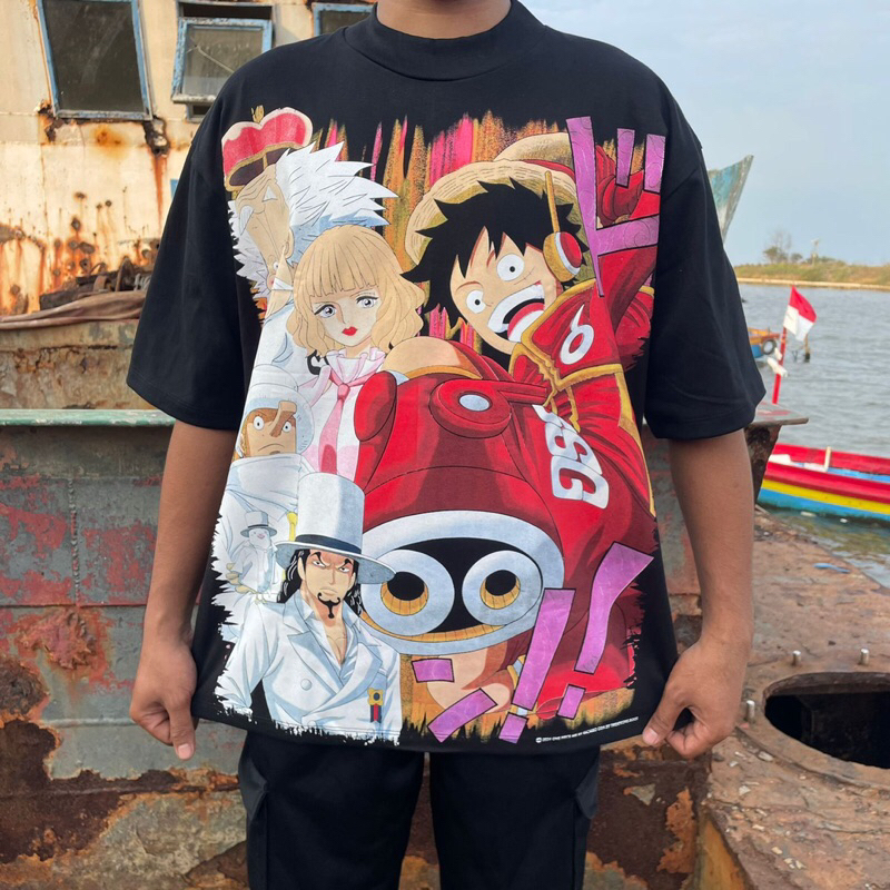 Jual Bootleg tshirt ONE PIECE - Egghead arc luffy vs lucci by twentyone ...