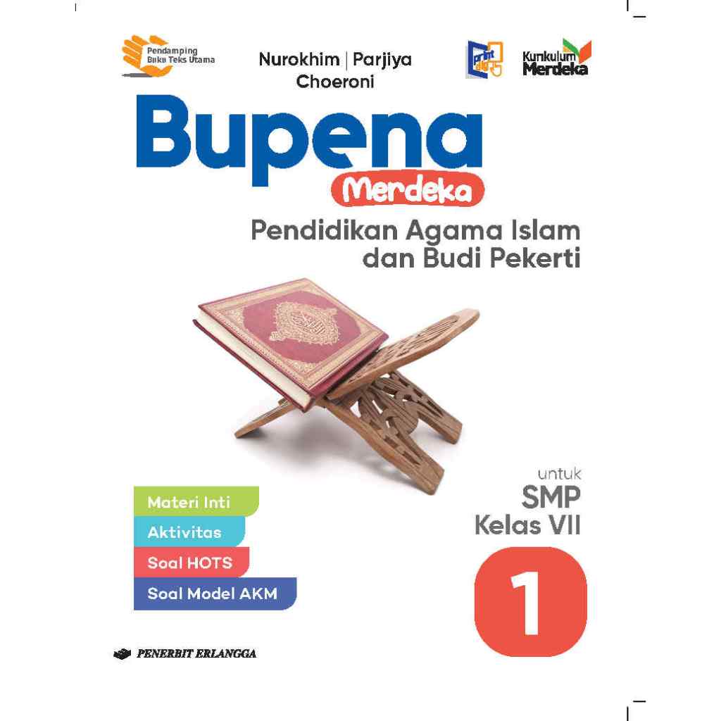 Jual Buku Bupena PAI Pendidikan Agama Islam Kelas 1 2 3 / 7 8 9 SMP/MTs ...