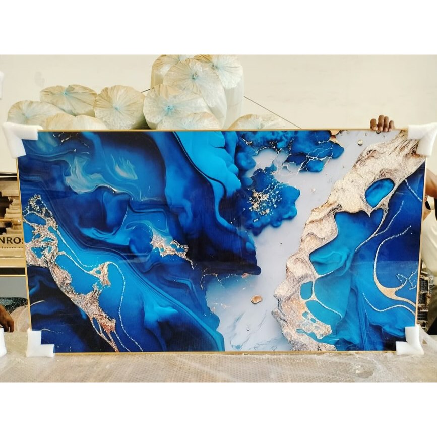 Jual Lukisan Dinding Diamond Crystal Painting 5 D Bentuk Persegi Frame ...