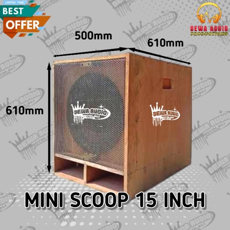 Jual Box Speaker 15 Inch Miniscoop | Shopee Indonesia