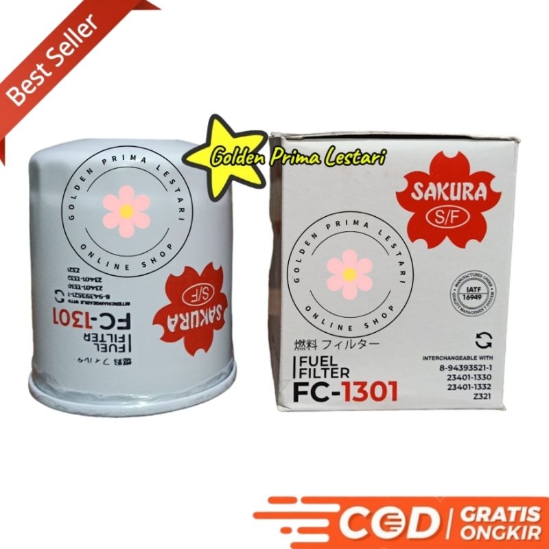Jual Filter Solar Atas Hino Dutro 110 130 Hino H07C H07D FC-1301 Sakura ...