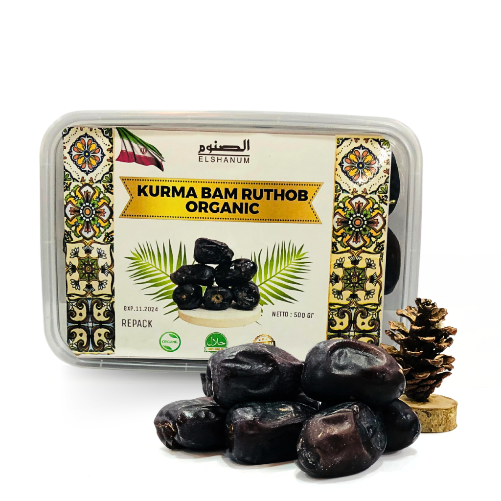 Jual KURMA BAM RUTHOB 500GRAM / Kurma Bam Barari / Kurma Rutob / Kurma ...