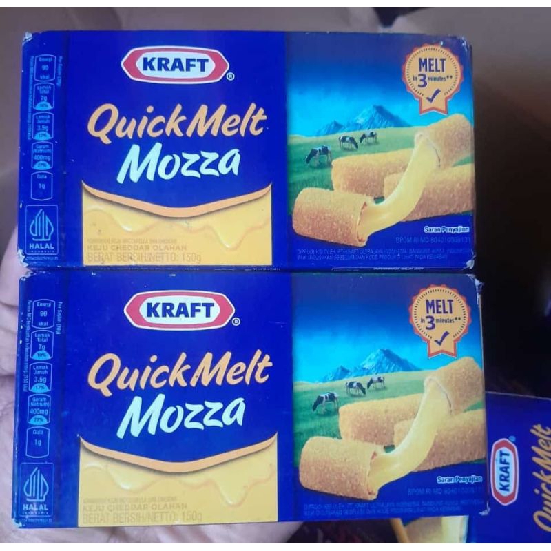 Jual Kraft Quick Melt Mozza 150gr Keju Quick Mozzarella Melt 150gr ...