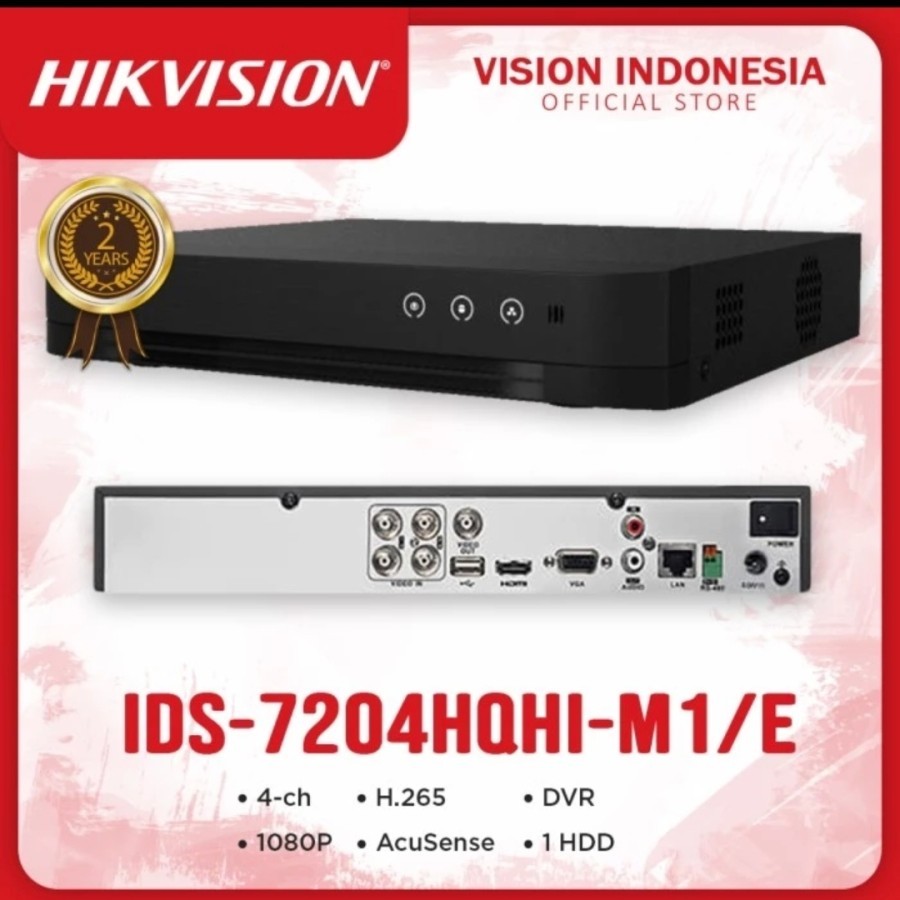 Jual DVR HIKVISION DS-7204-HQHI-M1/E DS - 7208 | Shopee Indonesia