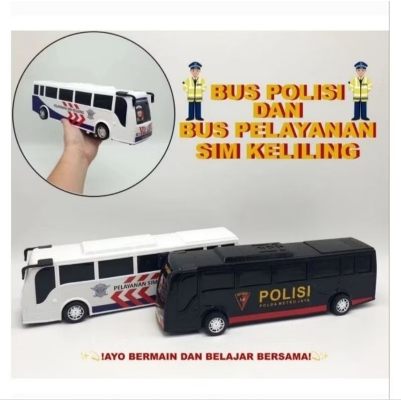 Jual bus p:+-36cm promo mainan mobil bus SIM keliling, bis kota tua ...