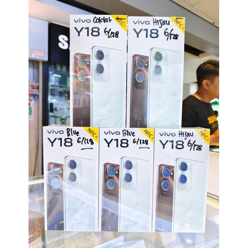Jual VIVO Y18 6/128 GARANSI RESMI INDONESIA | Shopee Indonesia