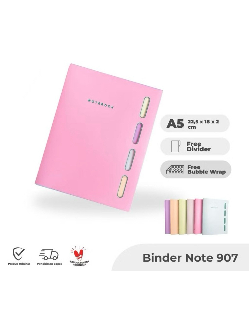 Jual ATK Buku Binder Note Ukuran A5 | Shopee Indonesia