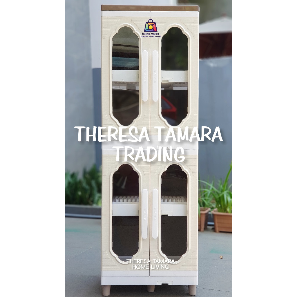 Jual LEMARI RAK PIRING CLUB JHI HIMALAYA DISH RACK KACA PREMIUM RAK ...