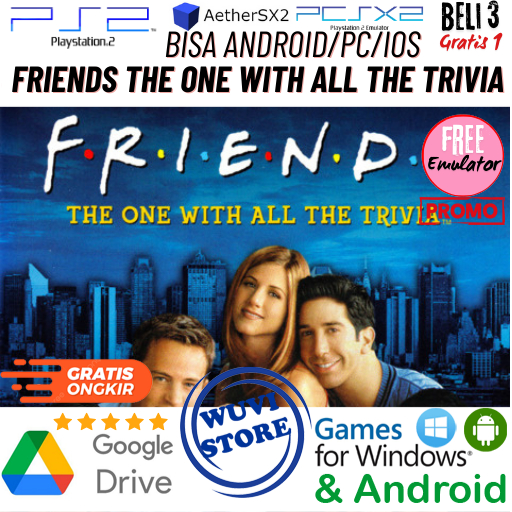 Jual PS 2 Friends The One With All The Trivia | Bisa di PC / Android ...