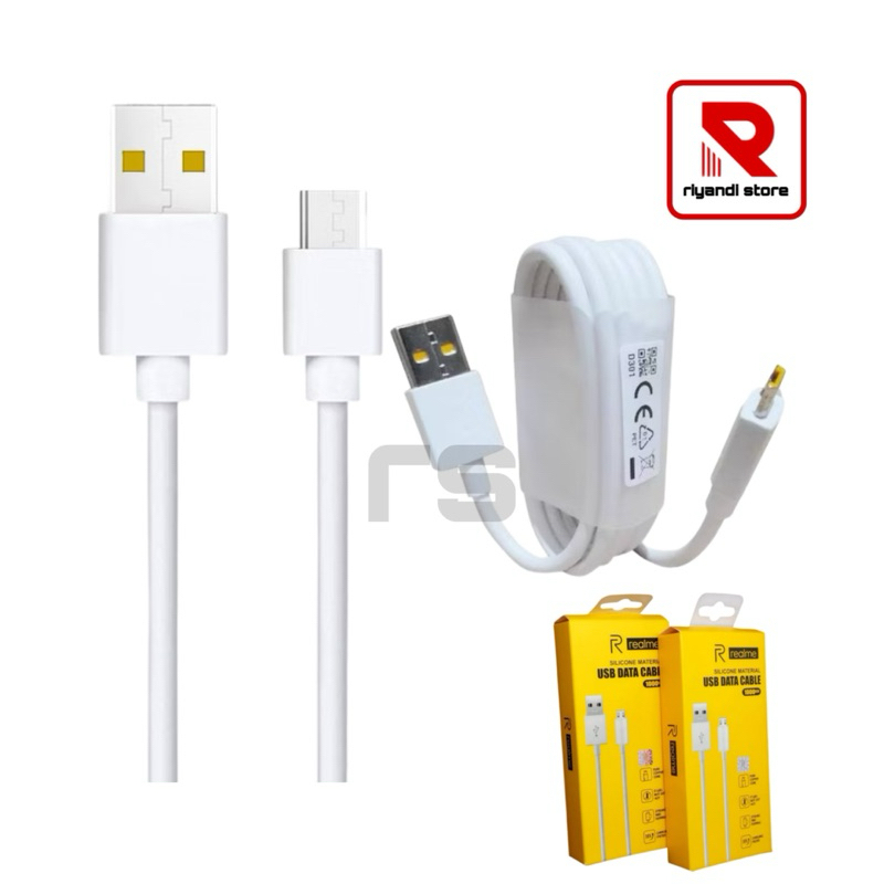 Jual Kabel Data Realme C21y ORIGINAL 100% Fast Charging Micro USB ...