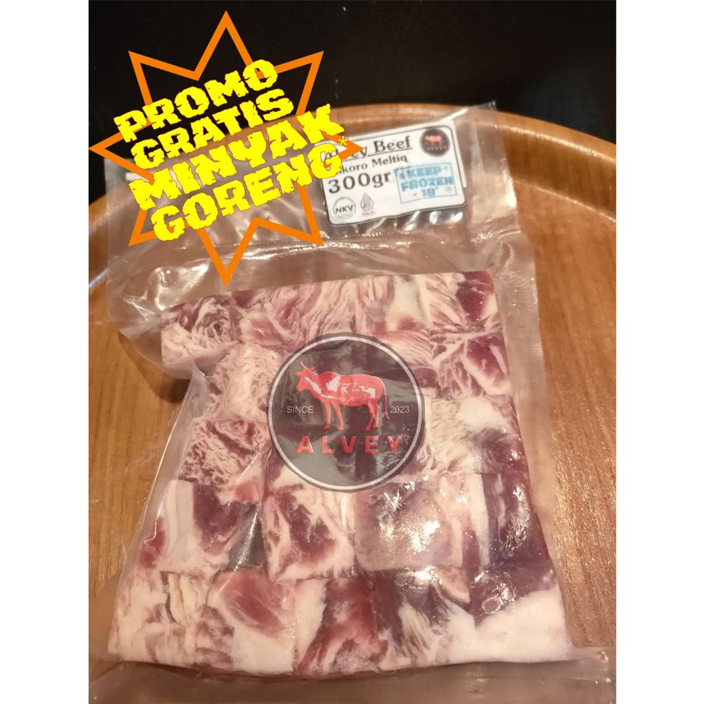 Jual Saikoro Meltique Beef – Daging Sapi Premium Cube Cut, Siap Grill ...