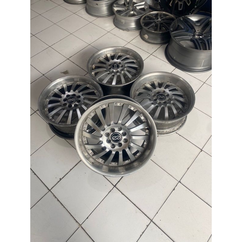 Jual VELG MOBIL MURAH ENKEI R17 LUBANG 4X100/114,3 BUAT VIOS SOLUNA ...