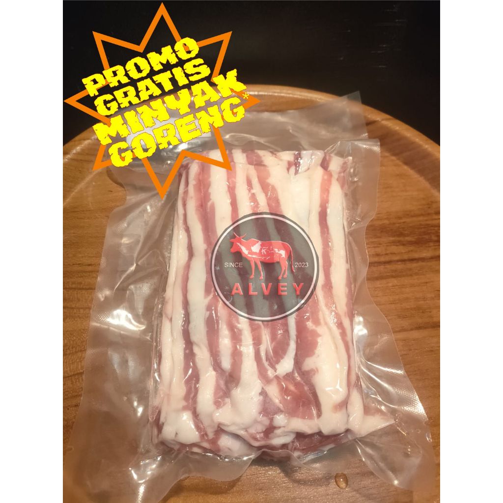 Jual Daging Slice Sapi Shabu - ALVEY BEEF - Vacum Pack - bersertifikat ...