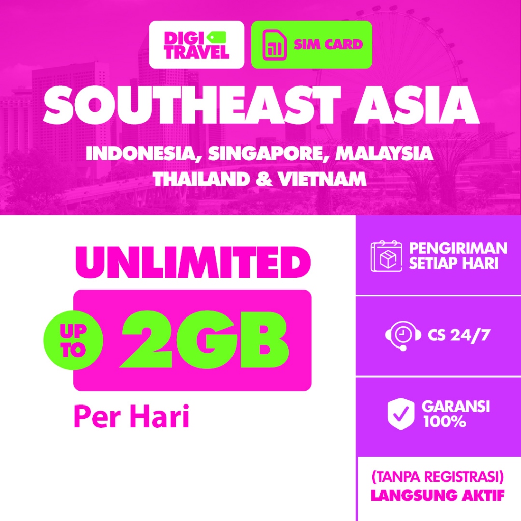 Jual SIM Card Singapore Malaysia Unlimited Data Internet | Simcard Singapore Malaysia Thailand ...