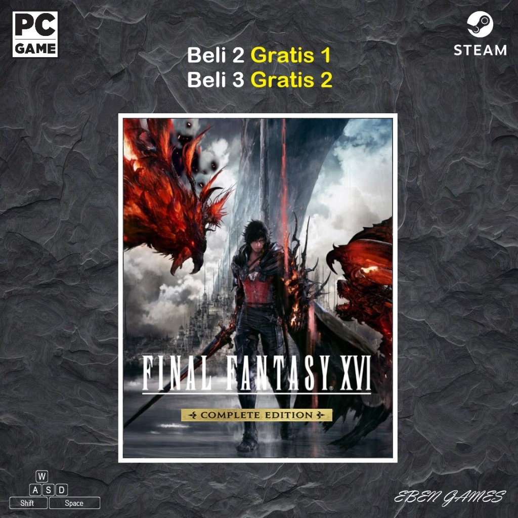 Jual Final Fantasy XVI / FF16 Complete Edition PC Game | Shopee Indonesia