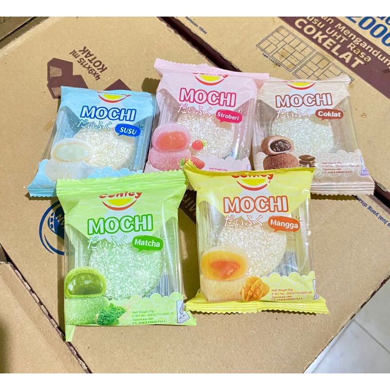 Jual Conley Mochi all variant 30 gr / 10 pcs | Shopee Indonesia
