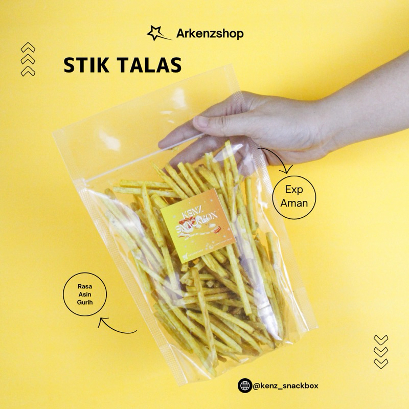 Jual Stik Stick Talas Original Snack Kiloan (L) 330gr Camilan Cemilan ...