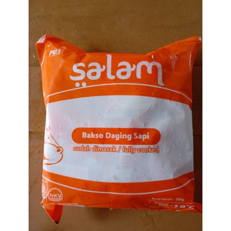 Jual Bakso salam sapi 500g | Shopee Indonesia