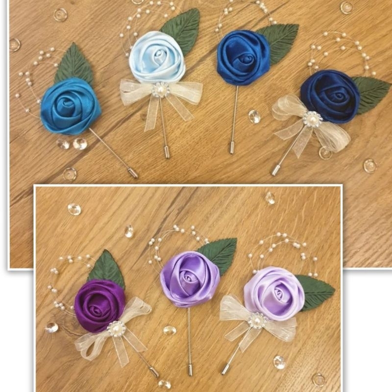 Jual Elizabeth Bross Jas Pengantin Pria boutonier Groomsmen bridesmaid ...