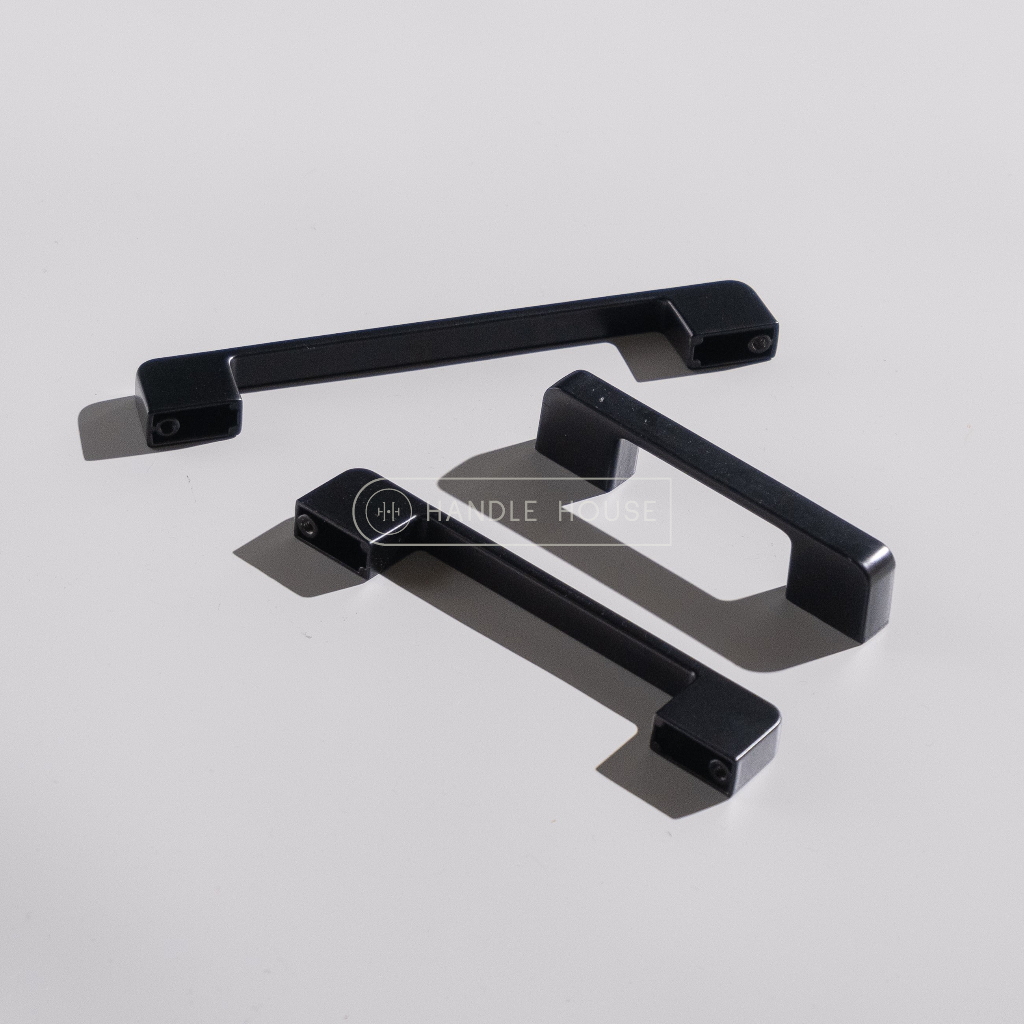 Jual Black Pull Bar Aluminum Handle - Tarikan Gagang Lemari Laci ...