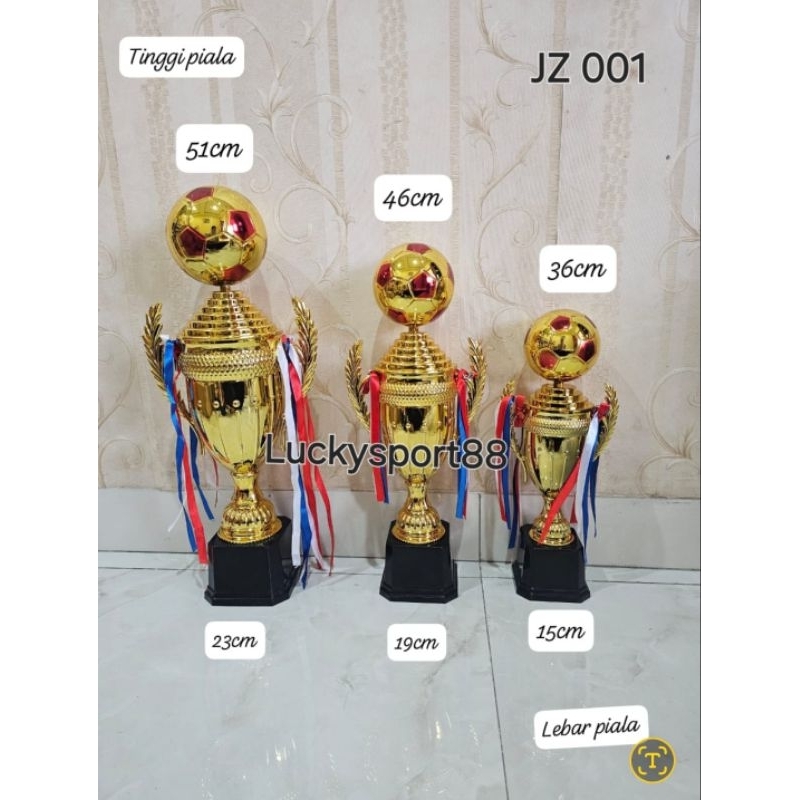 Jual trophy Piala JZ sepak bola futsal Impor 1 BUAH | Shopee Indonesia