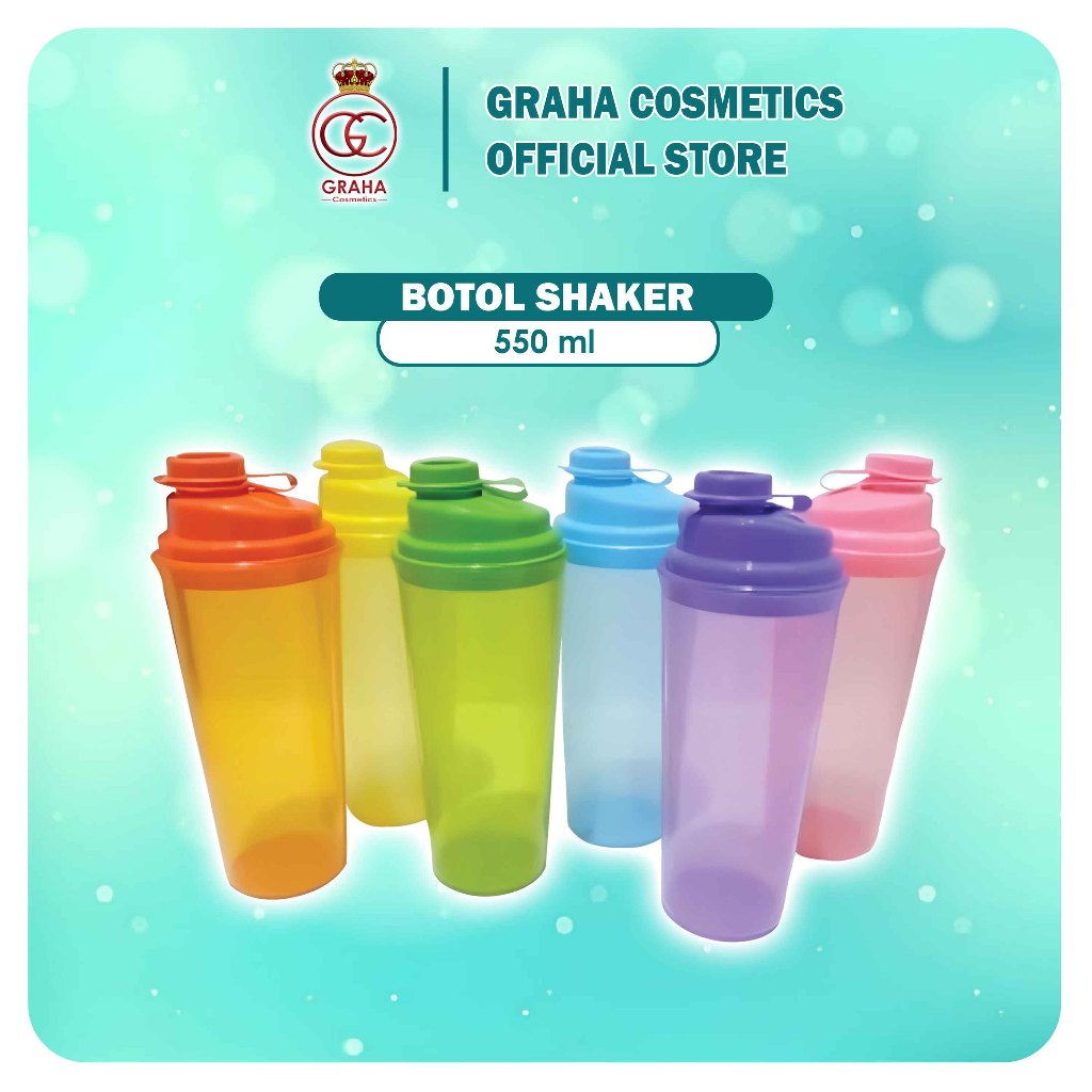 Jual Botol Shaker 550 ml/Botol Minum/Tumbler/Gelas Platsik/Botol ...