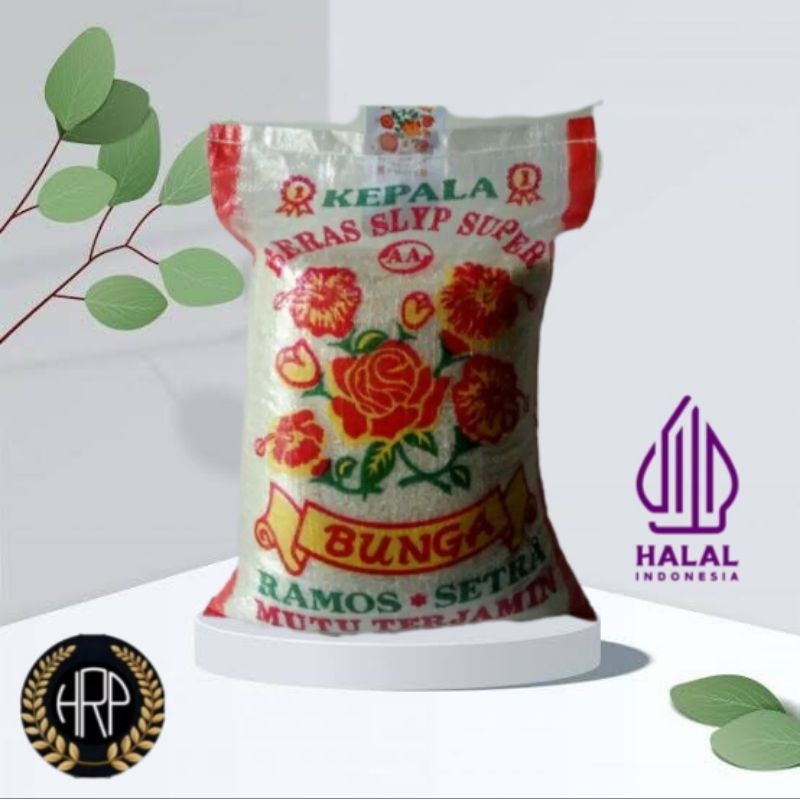 Jual Beras Slyp Cap Bunga Kembang 15kg & 20kg SUPER MURAH | Bagus ...