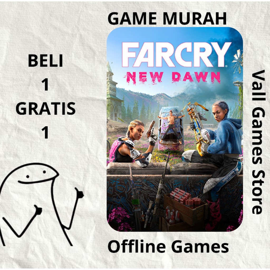 Jual Far Cry: New Dawn – Deluxe Edition + All DLCs + HD Texture Pack ...