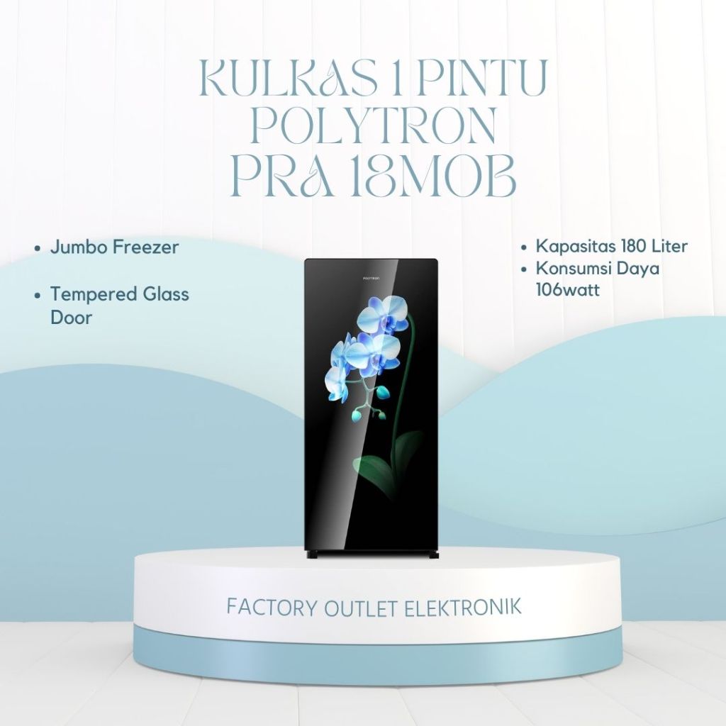 Jual Kulkas POLYTRON 1 pintu PRA 18MOB | Shopee Indonesia