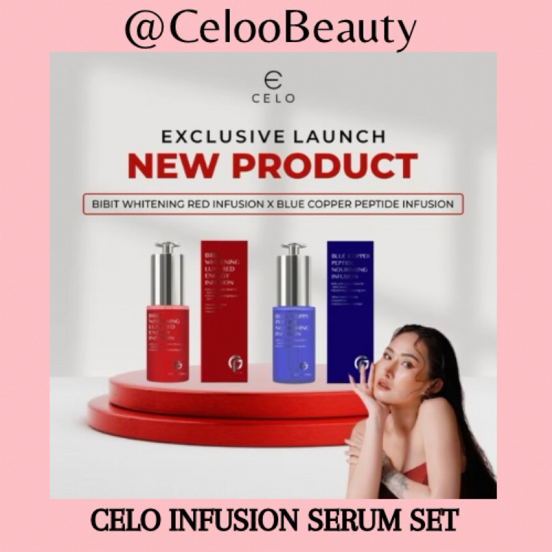 Jual READY STOCK CELO BIBIT WHITENING RED INFUSION X BLUE COPPER ...