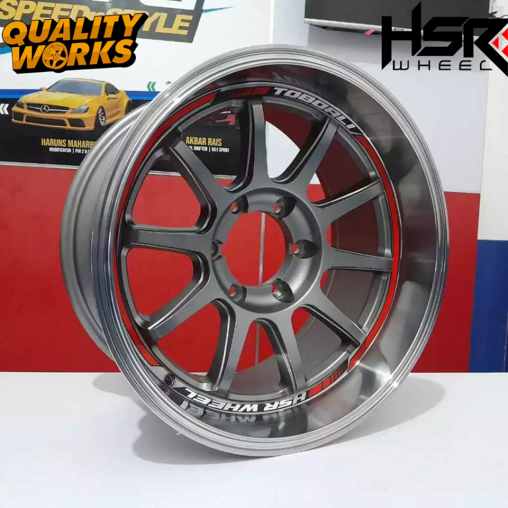 Jual Velg Mobil Fortuner Taun 2022 R18 Inch Velek Hsr Toboali Ring 18 Pcd 6x139,7 Pnp Hilux ...