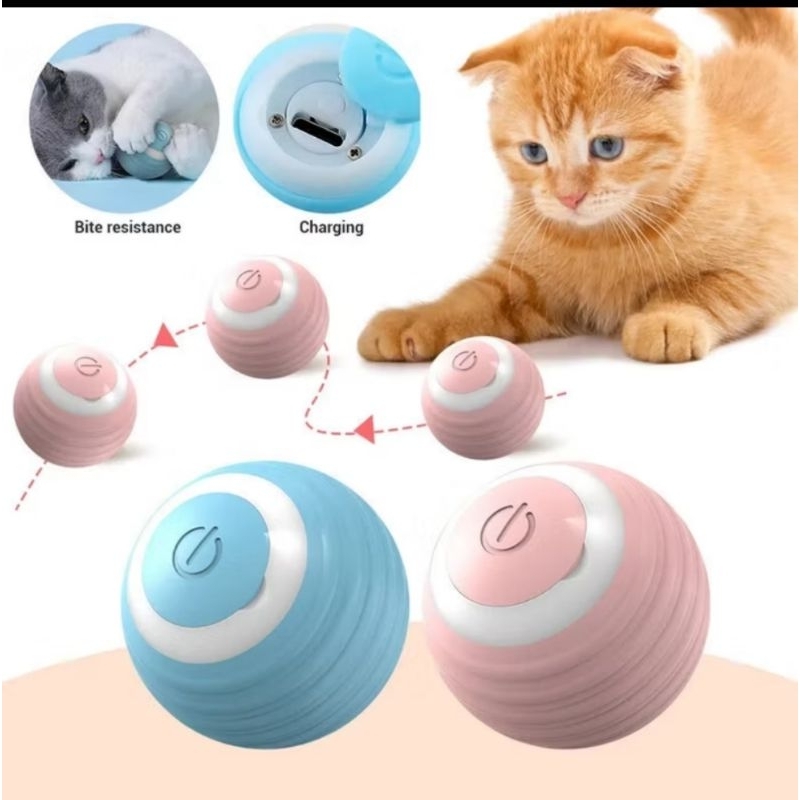 Jual Smart Rotating Ball For Pet Mainan Bola Kucing Mainan Anjing ...