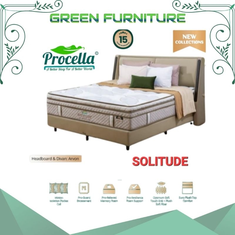 Jual springbed procella SOLITUDE matras spring bed kasur procella ...