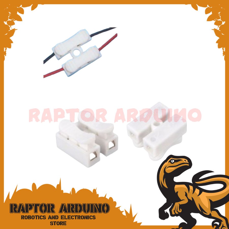 Jual CH-2 Quick Connect 2 Wire Connector Spring Terminal Sambungan ...