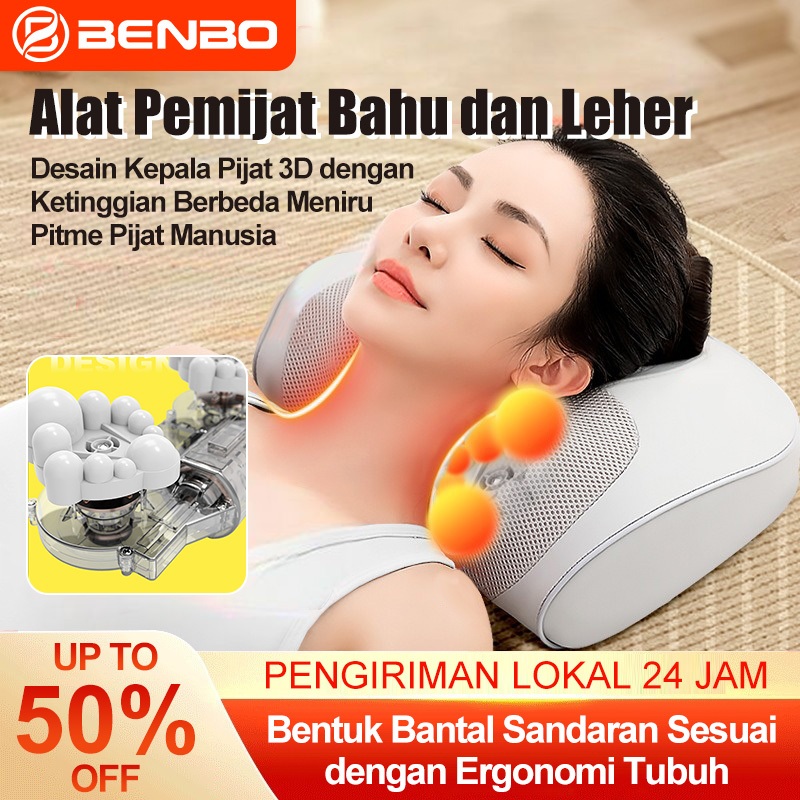 Jual Bantal pijat ergonomis/alat pijat punggung/Bantal Pijat/Bantal ...