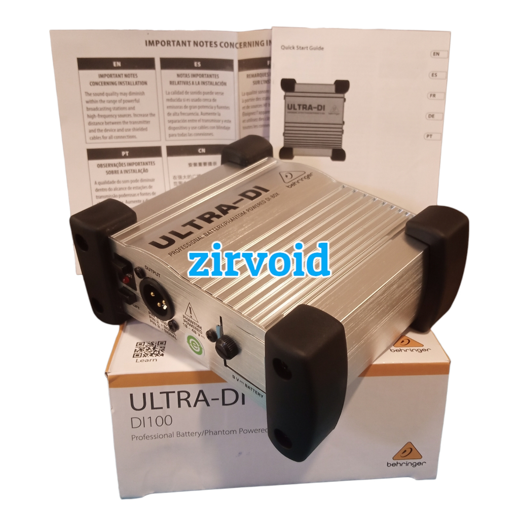 Jual BEHRINGER ULTRA-DI DI100 DIRECT BOX DI 100 | Shopee Indonesia