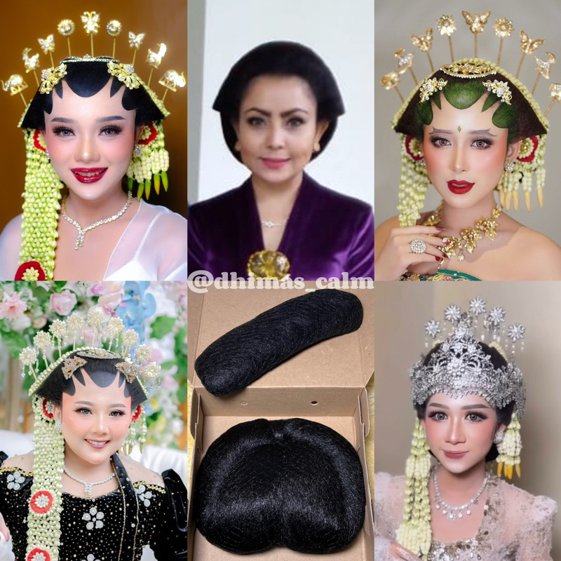 Jual SANGGUL TEKUK & SUBAL (Sanggul Jawa,Sanggul Sunda Siger) | Shopee ...