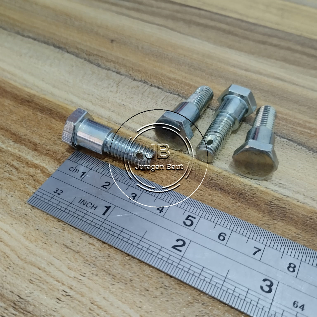 Jual Baut Panel Rem M8 X 28 8X28 8 X 28 M8X28 MOTOR TIANG PENAHAN REM ...