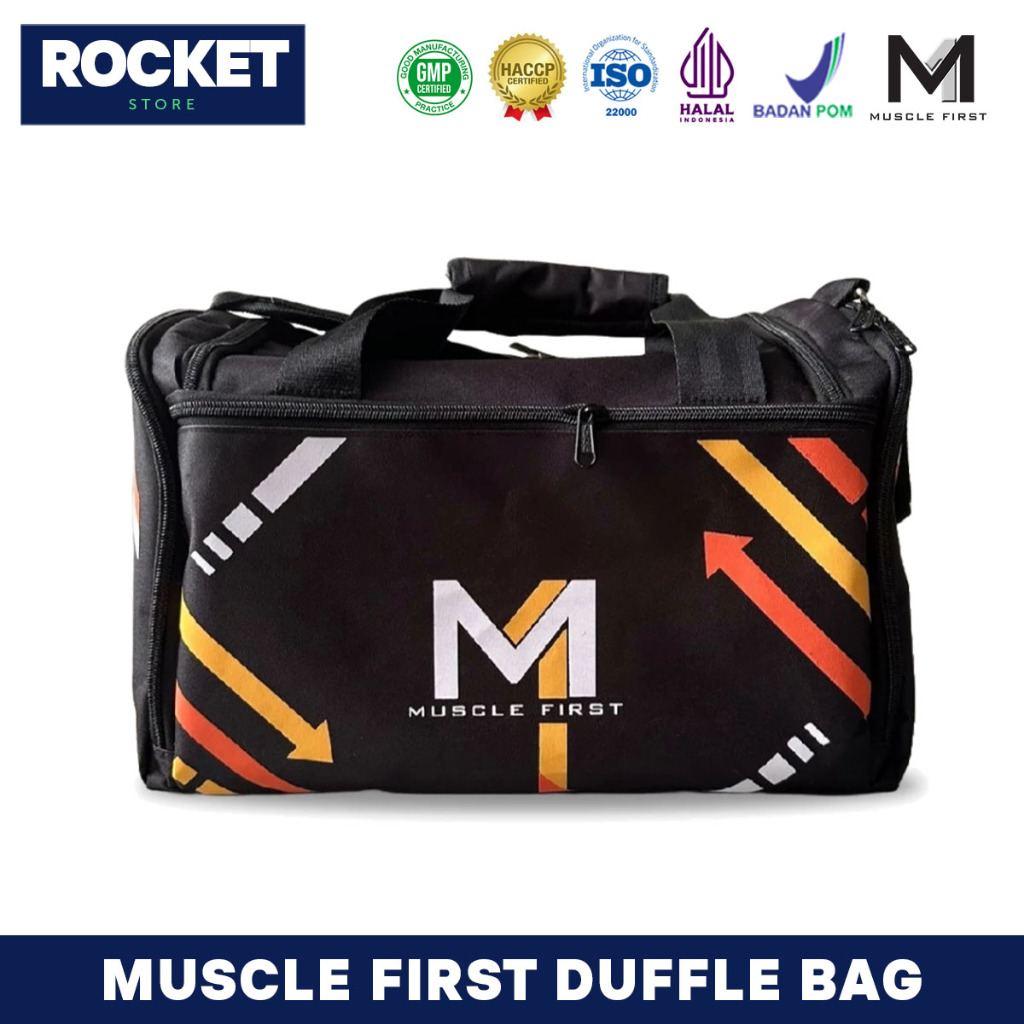 Jual Muscle First Duffle Bag - Tas Gym Olahraga Official Merchandise ...