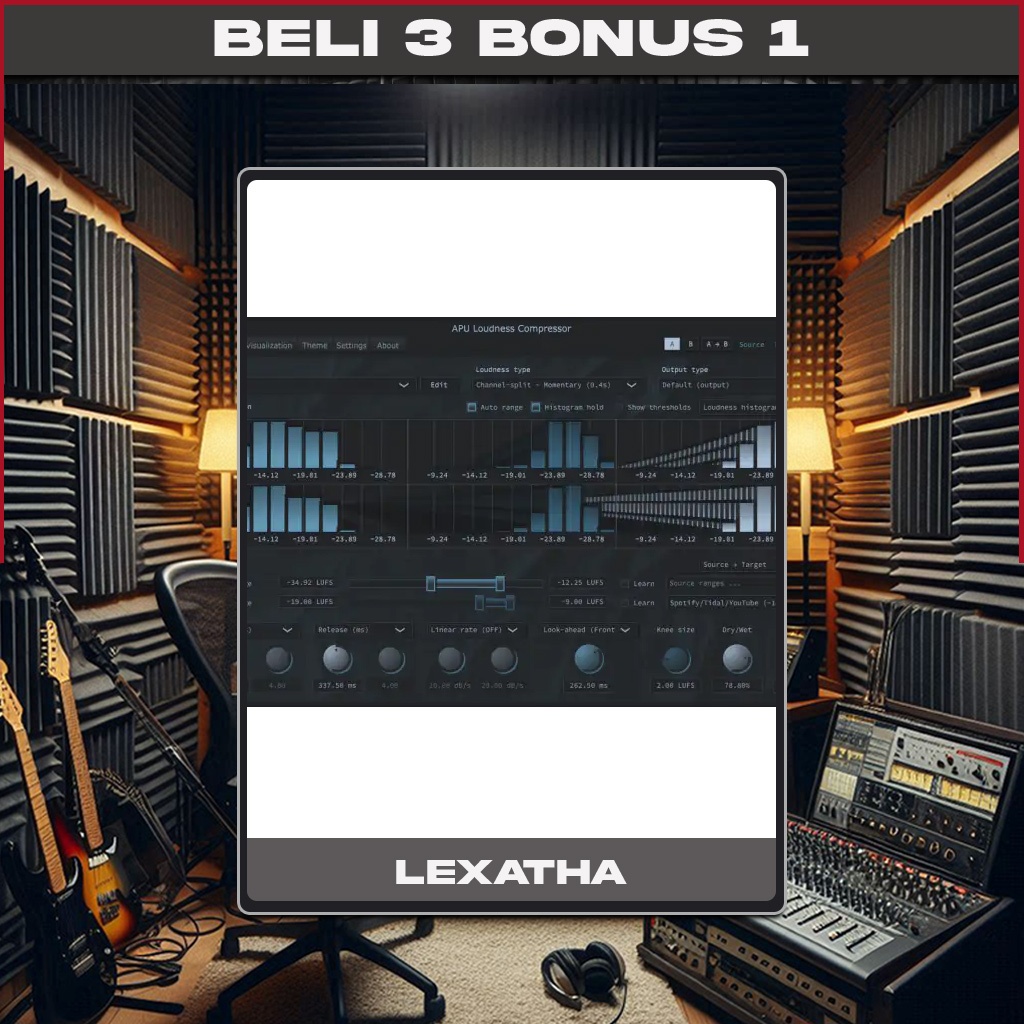 Jual APU Software APU Loudness Compressor v2 | Shopee Indonesia