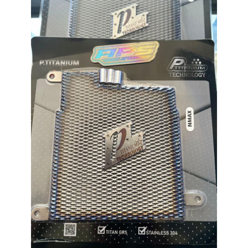 Jual Cover Radiator Titanium Ptitanium Yamaha Aerox | Shopee Indonesia
