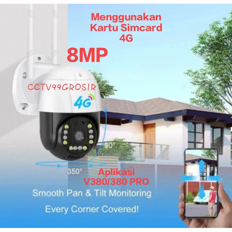 Jual Kamera CCTV Gunakan Kartu SIM Card 4G PTZ Outdoor All Operator ...
