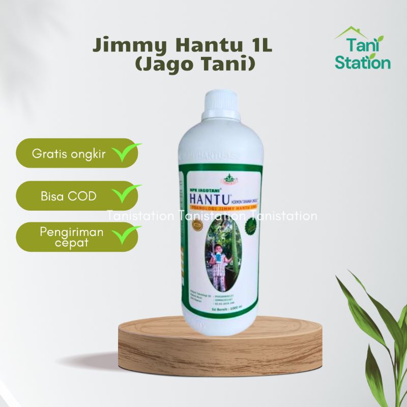 Jual Pupuk NPK Jimmy Hantu Jago Tani kemasan 1L (Tutup Putih) | Shopee ...