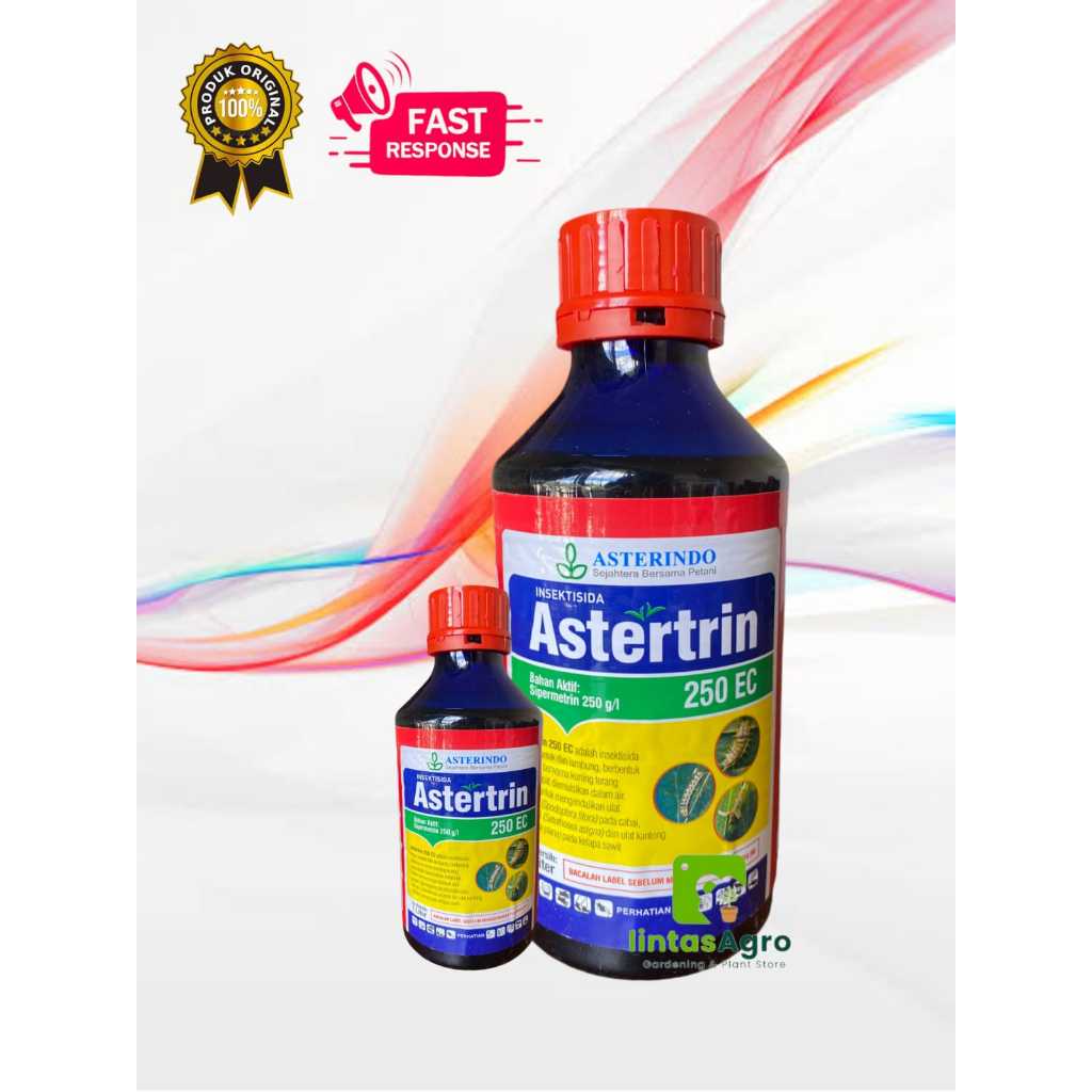 Jual Insektisida Astertrin 250EC kemasan 1Liter - mengendalikan ulat ...