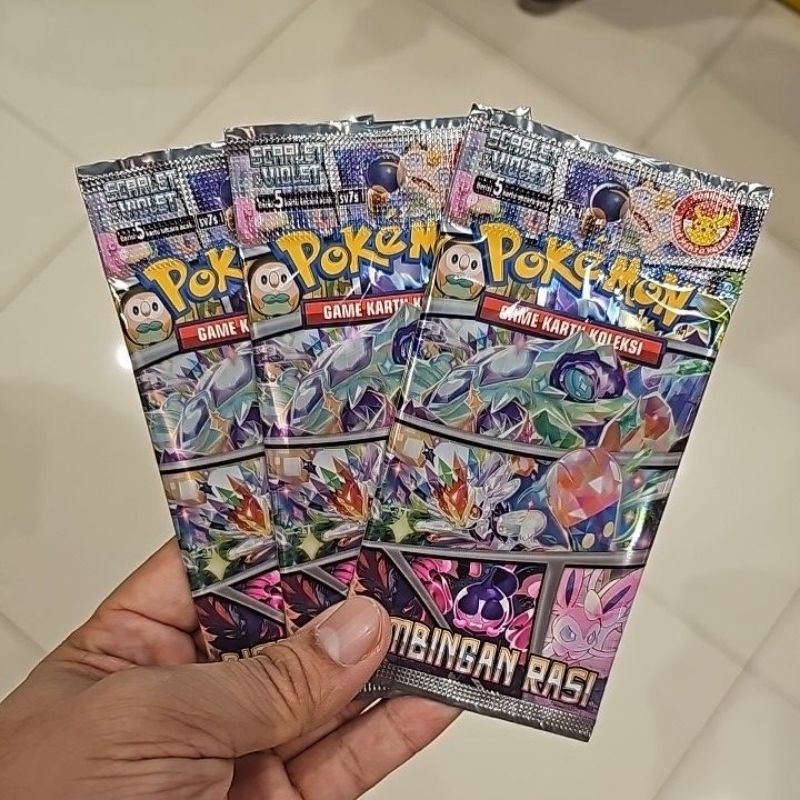 Jual bimbingan rasi pokemon booster pack tcg indonesia kartu original | Shopee Indonesia